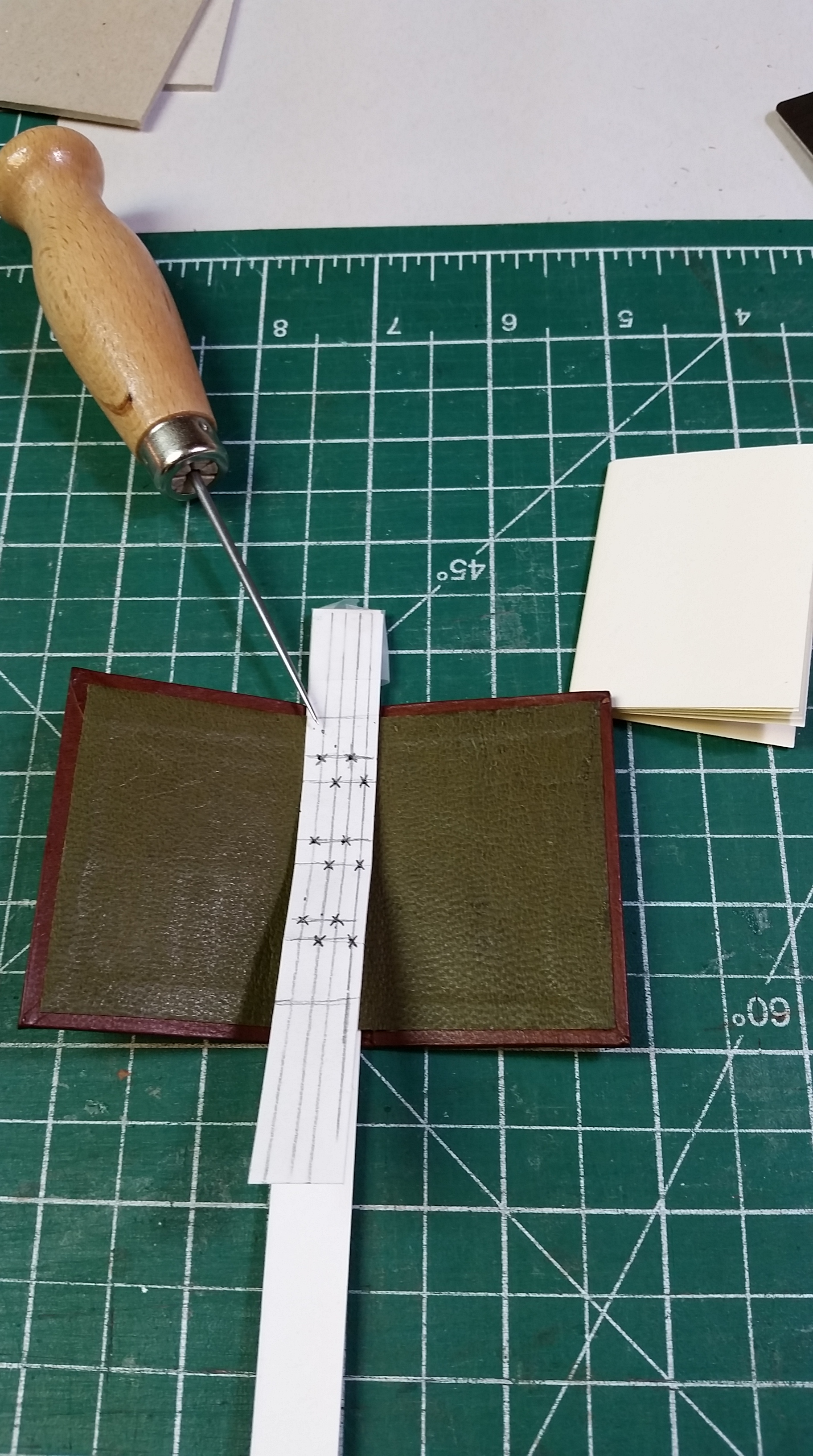 Tutorial: Miniature Leather Books – Arielle's Bindery