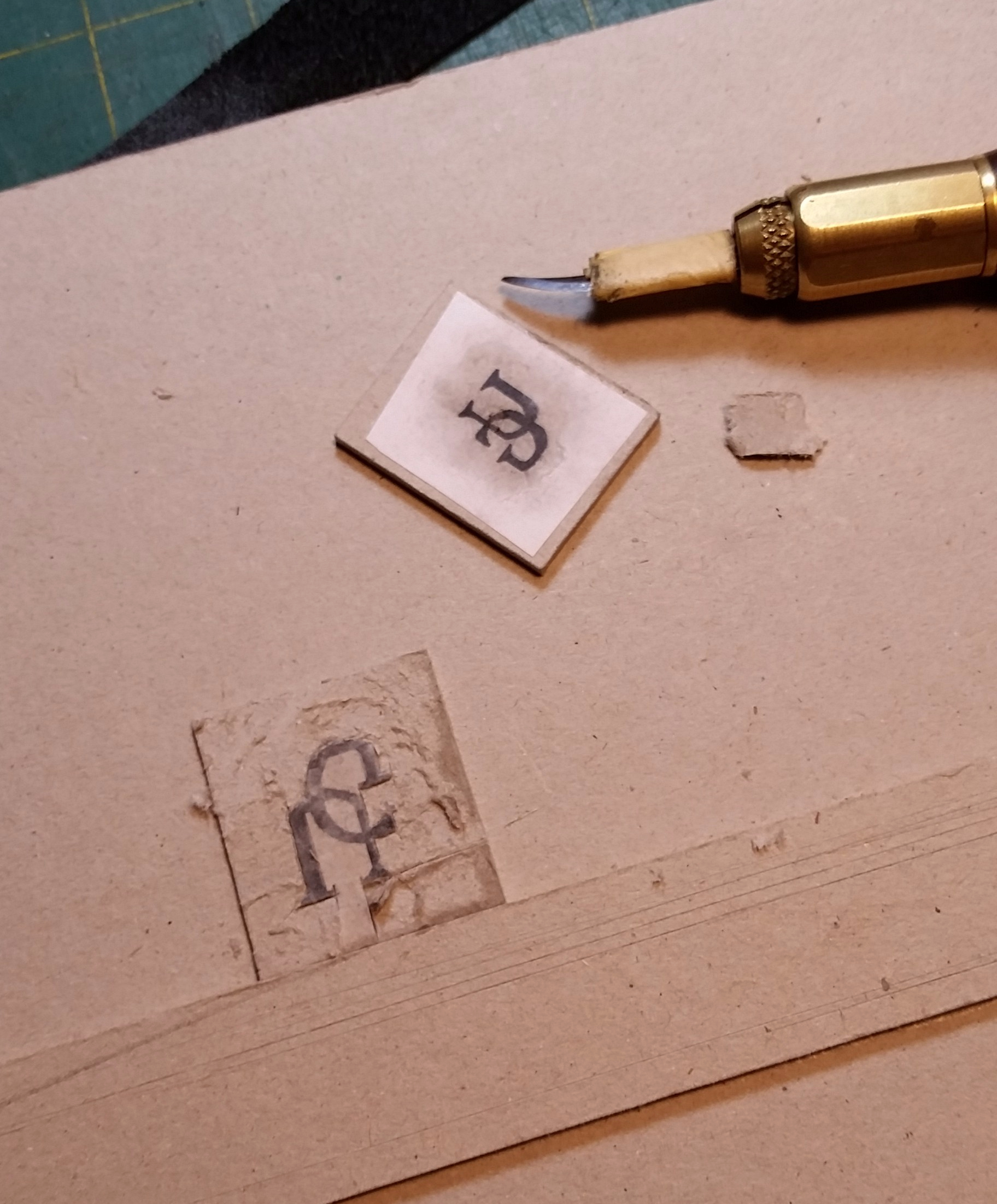 Paste Paper & Stamps – Arielle's Bindery