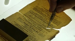 Paper Treatment & Repair – Arielle's Bindery
