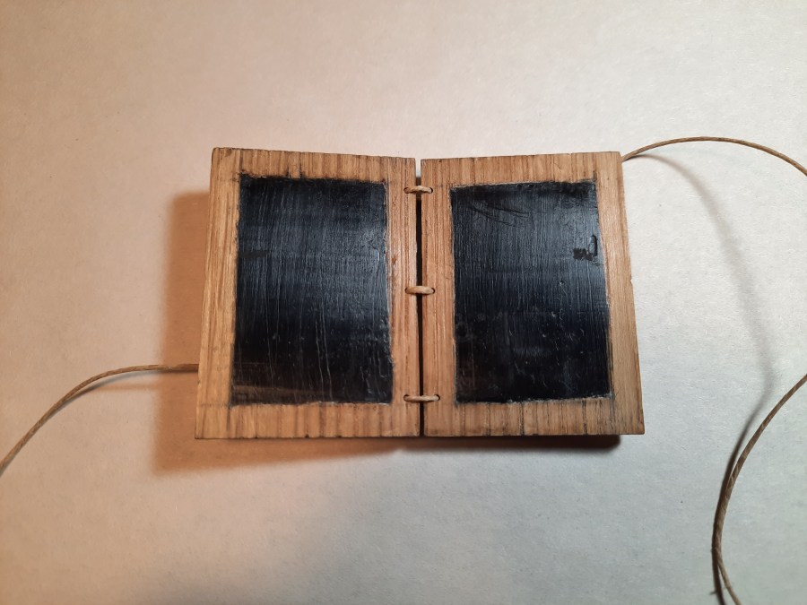Historical Bindings Project: Wax Tablet – Arielle's Bindery
